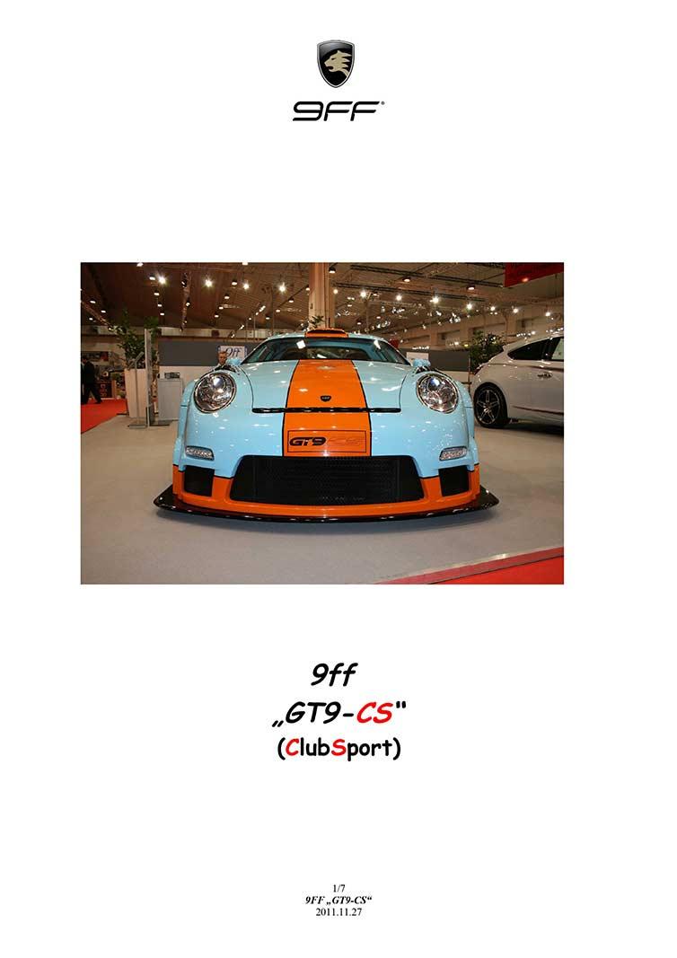9FF GT9-CS - PDF brochure (2017) - Cartefacts