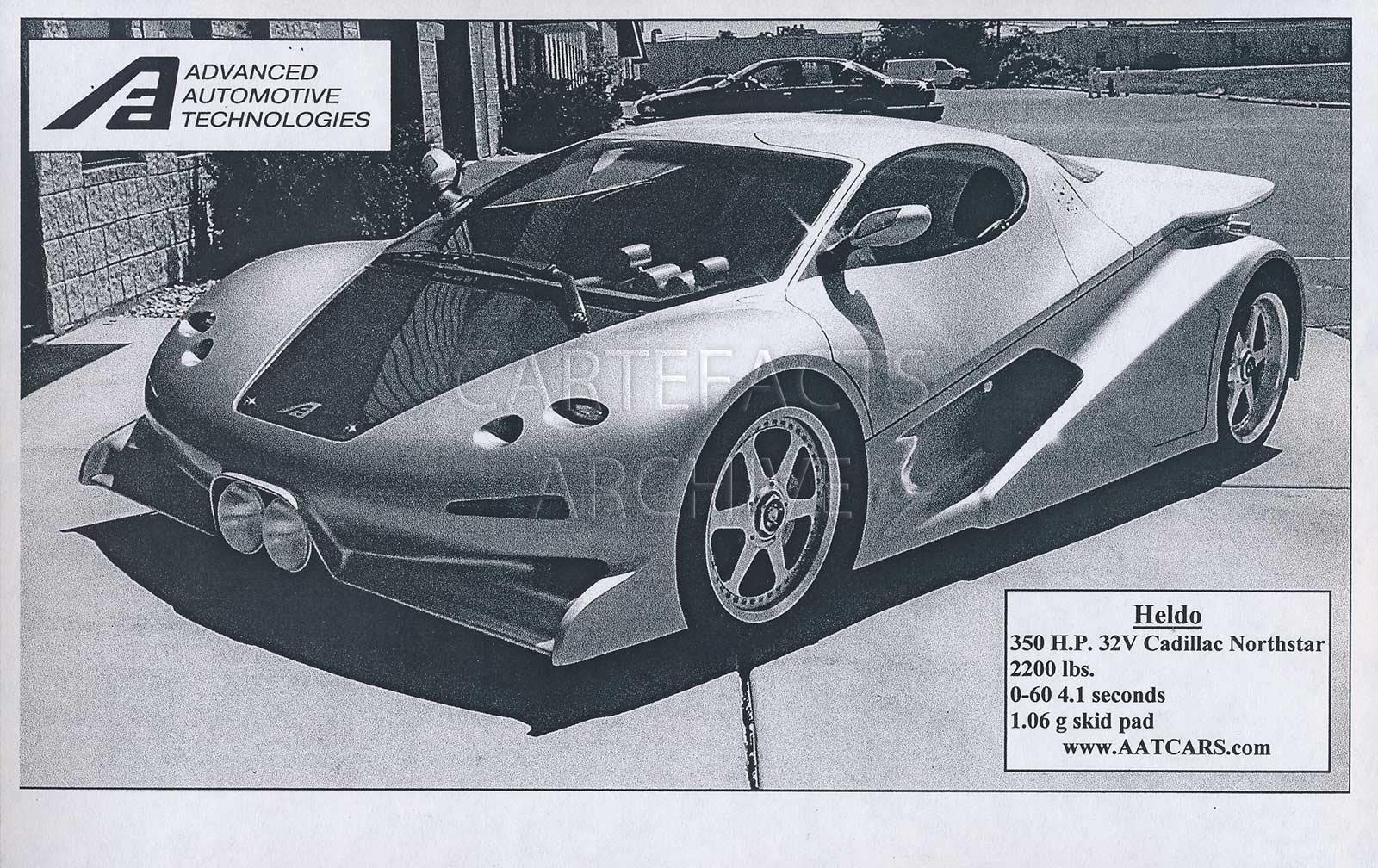 AAT Heldo prototype - infosheet (2000) - Cartefacts