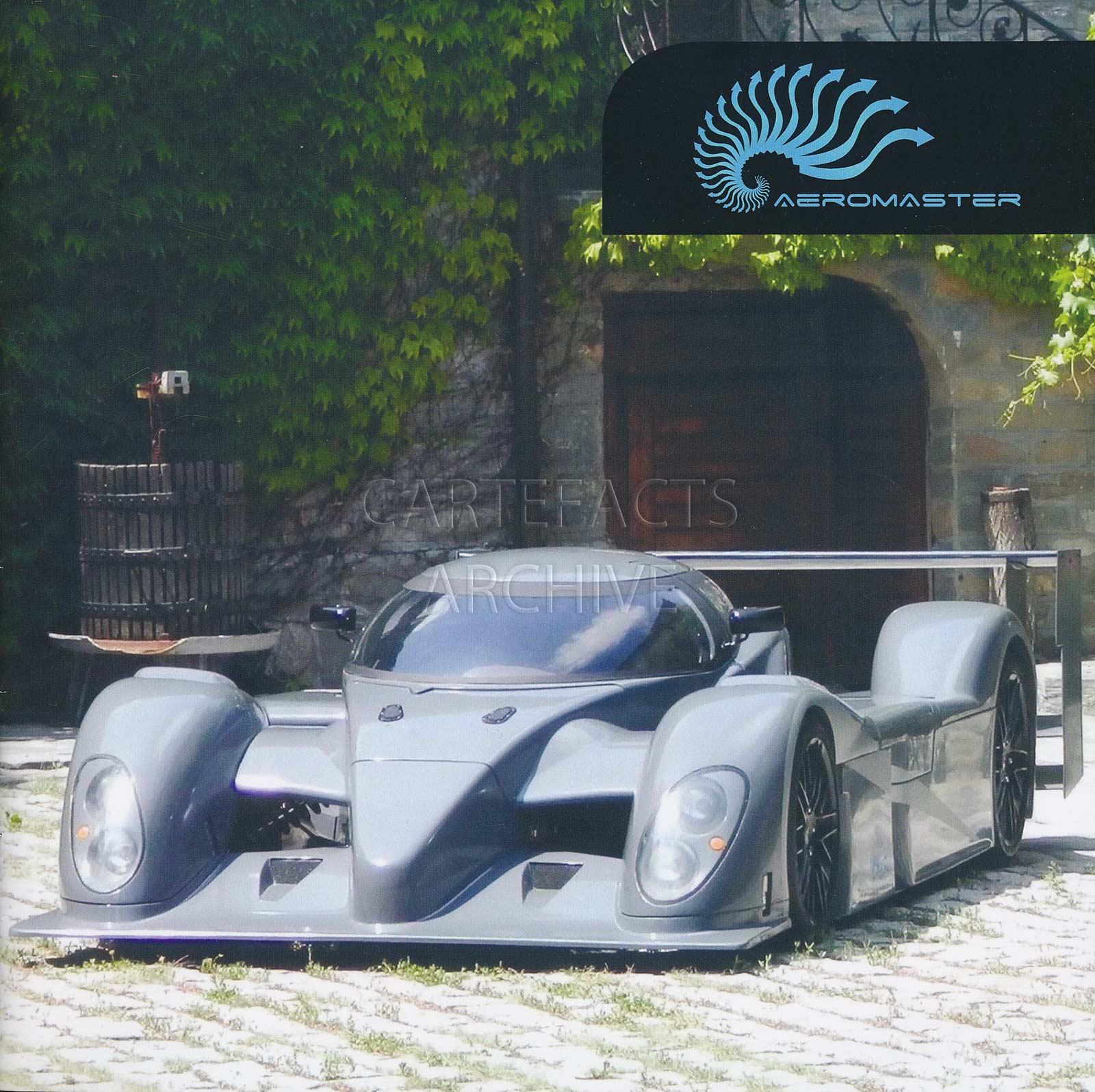Aeromaster LMP kitcar - brochure (2014) - Cartefacts