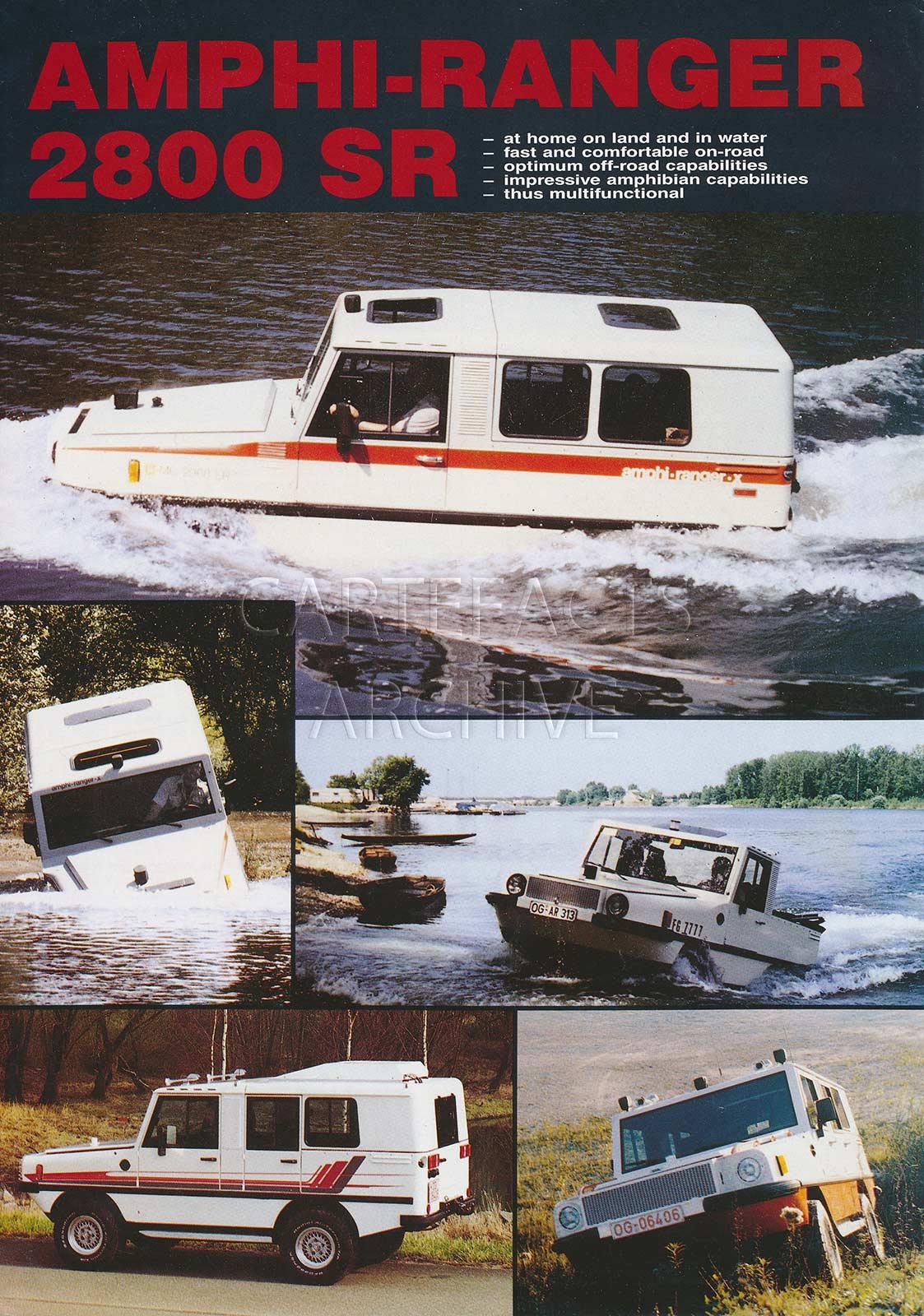 Amphi-Ranger 2800SR - brochure (1983) - Cartefacts