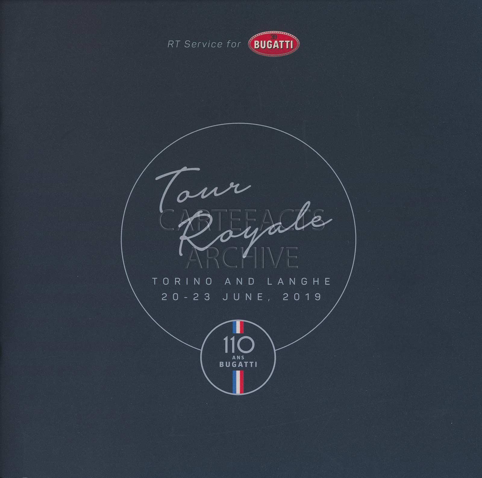 Bugatti - Tour Royale - brochure (2019) - Cartefacts
