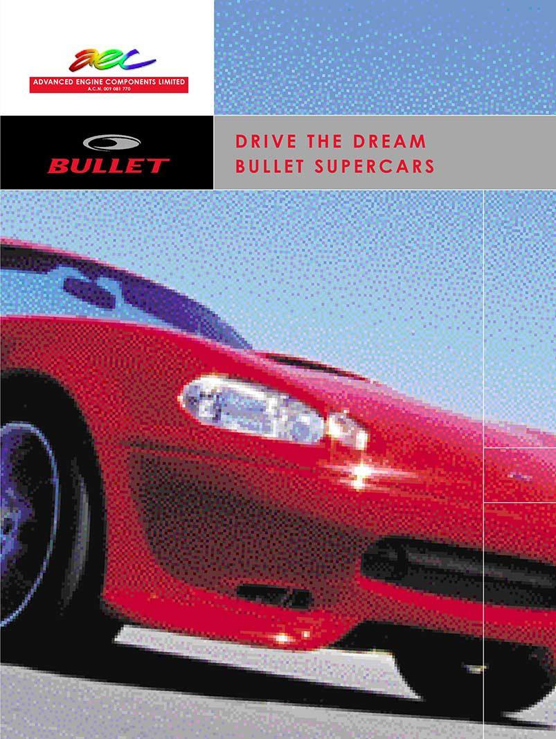 Bullet Cars - PDF brochure (2001) - Cartefacts