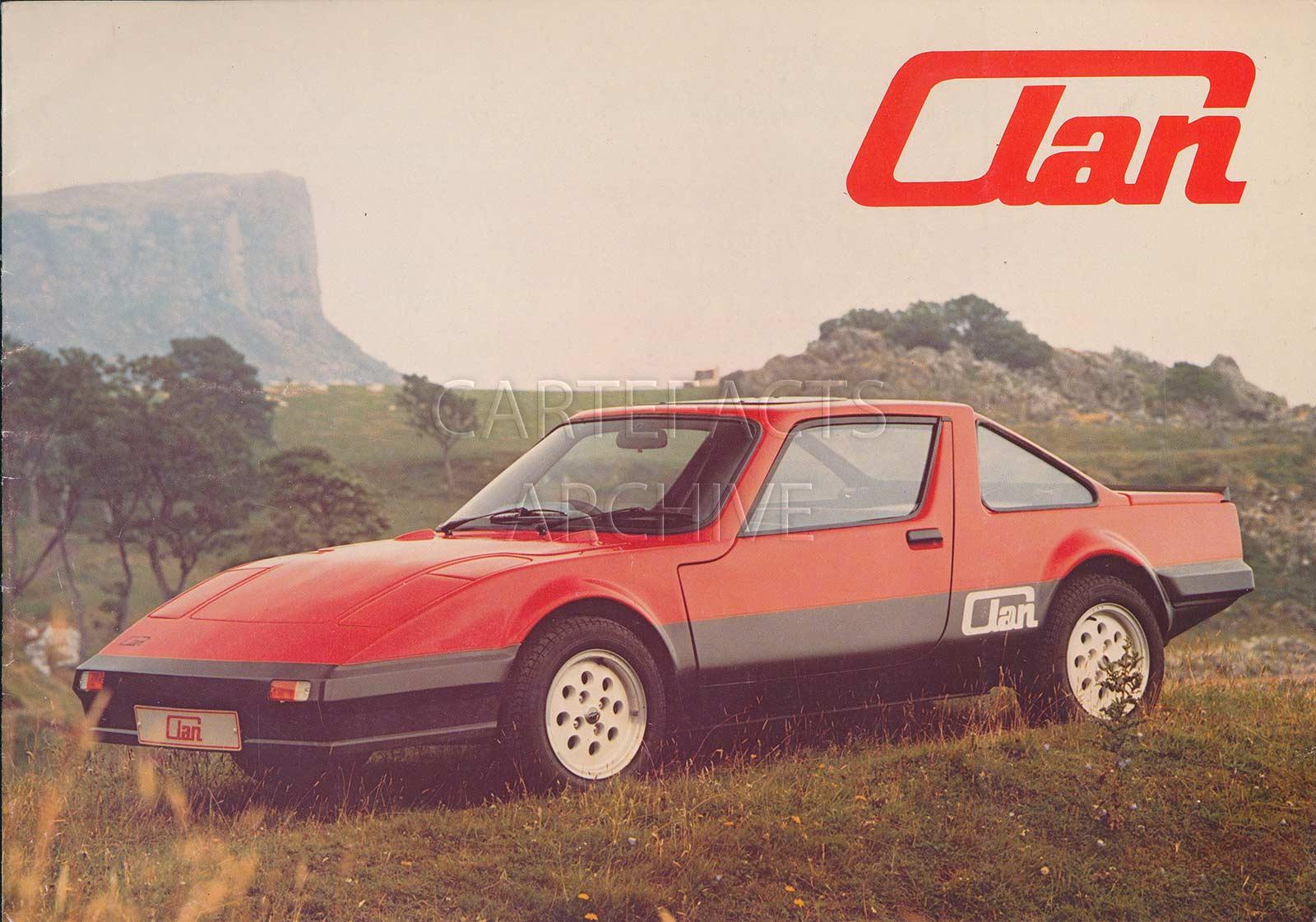 Clan Cars - brochure (1982) - Cartefacts