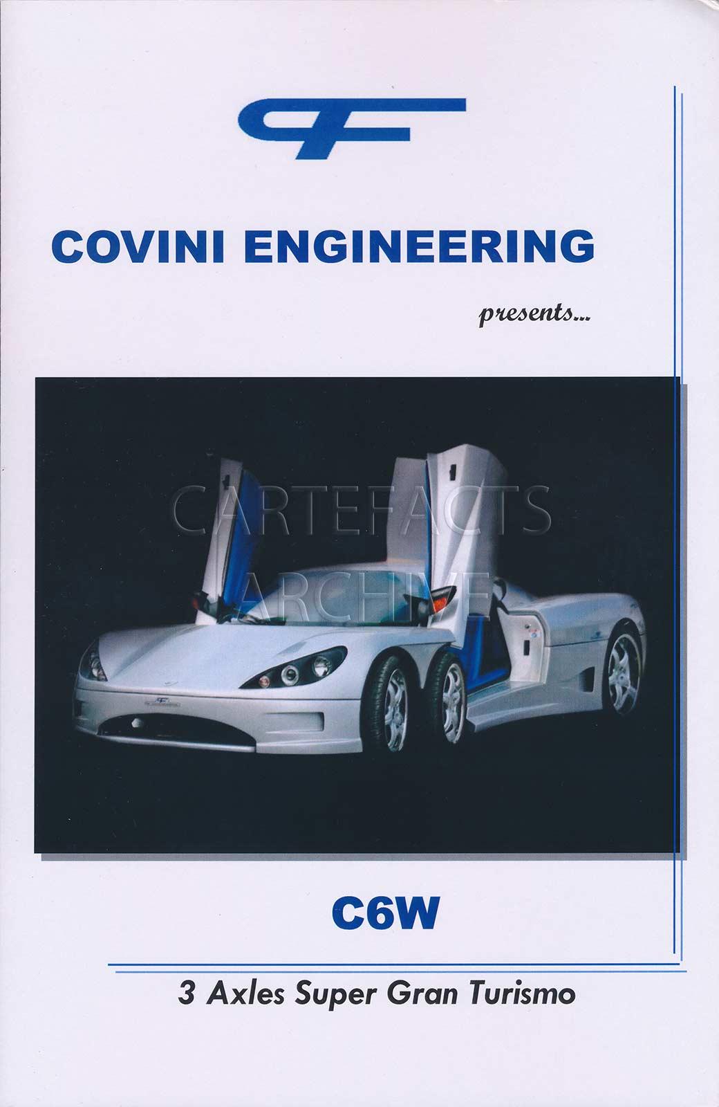 Covini C6W - brochure (200X) - Cartefacts