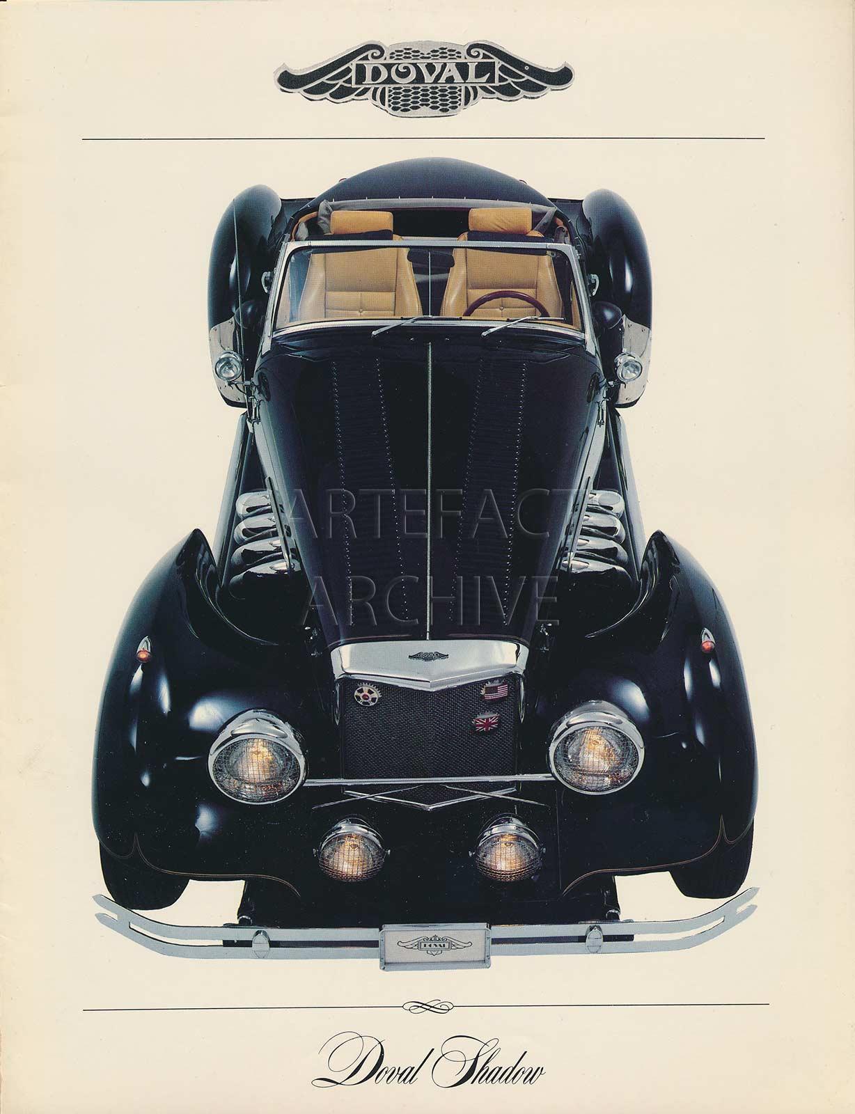 Doval Shadow B - brochure #1 (1979) - Cartefacts