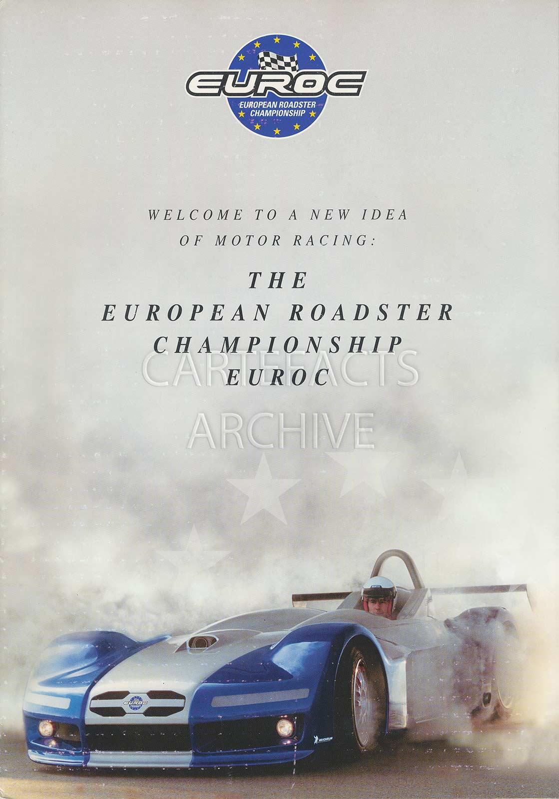 EUROC Roadster racing car - brochure (2000) - Cartefacts