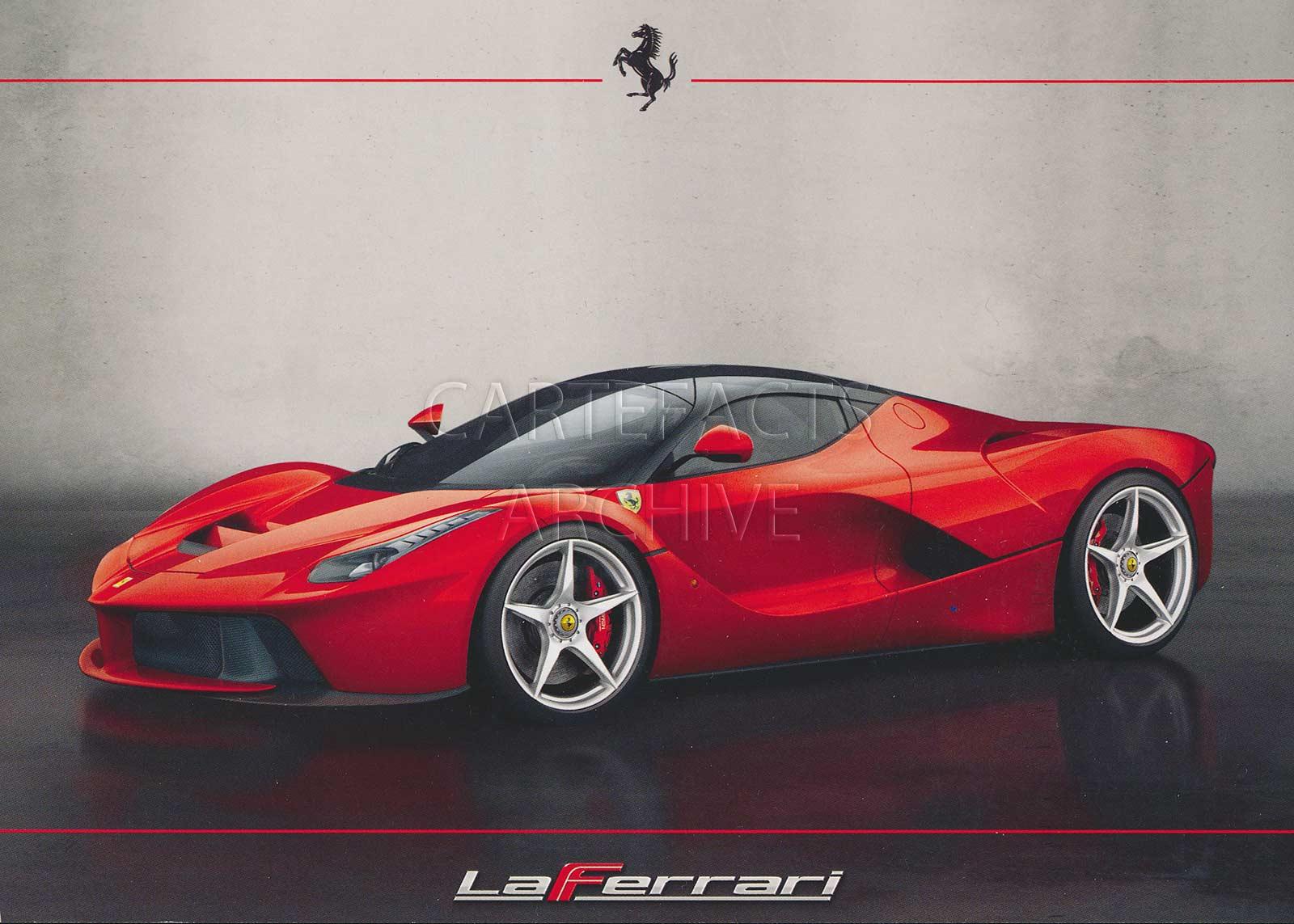 Ferrari LaFerrari - information card (2013) - Cartefacts