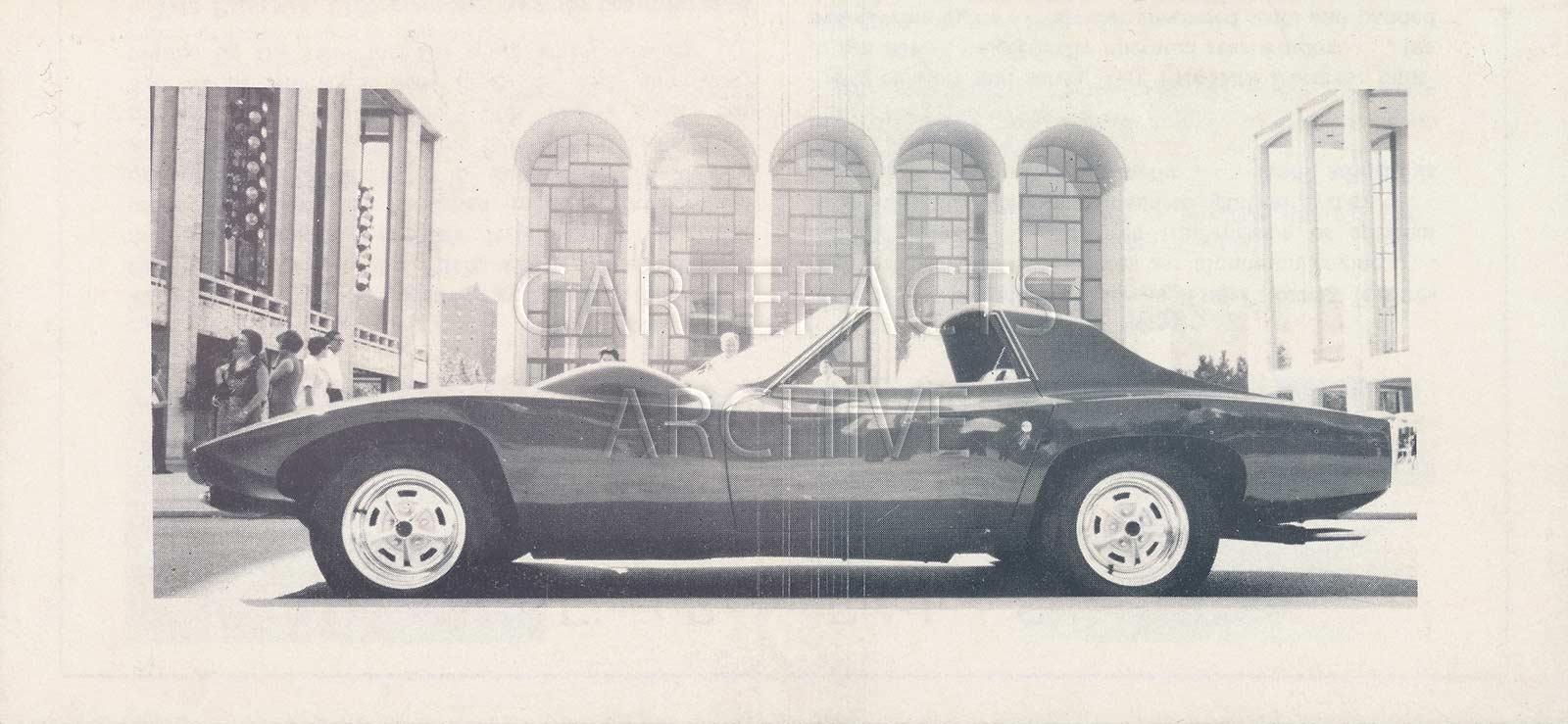 Fitch Phoenix - small original brochure (1966) - Cartefacts