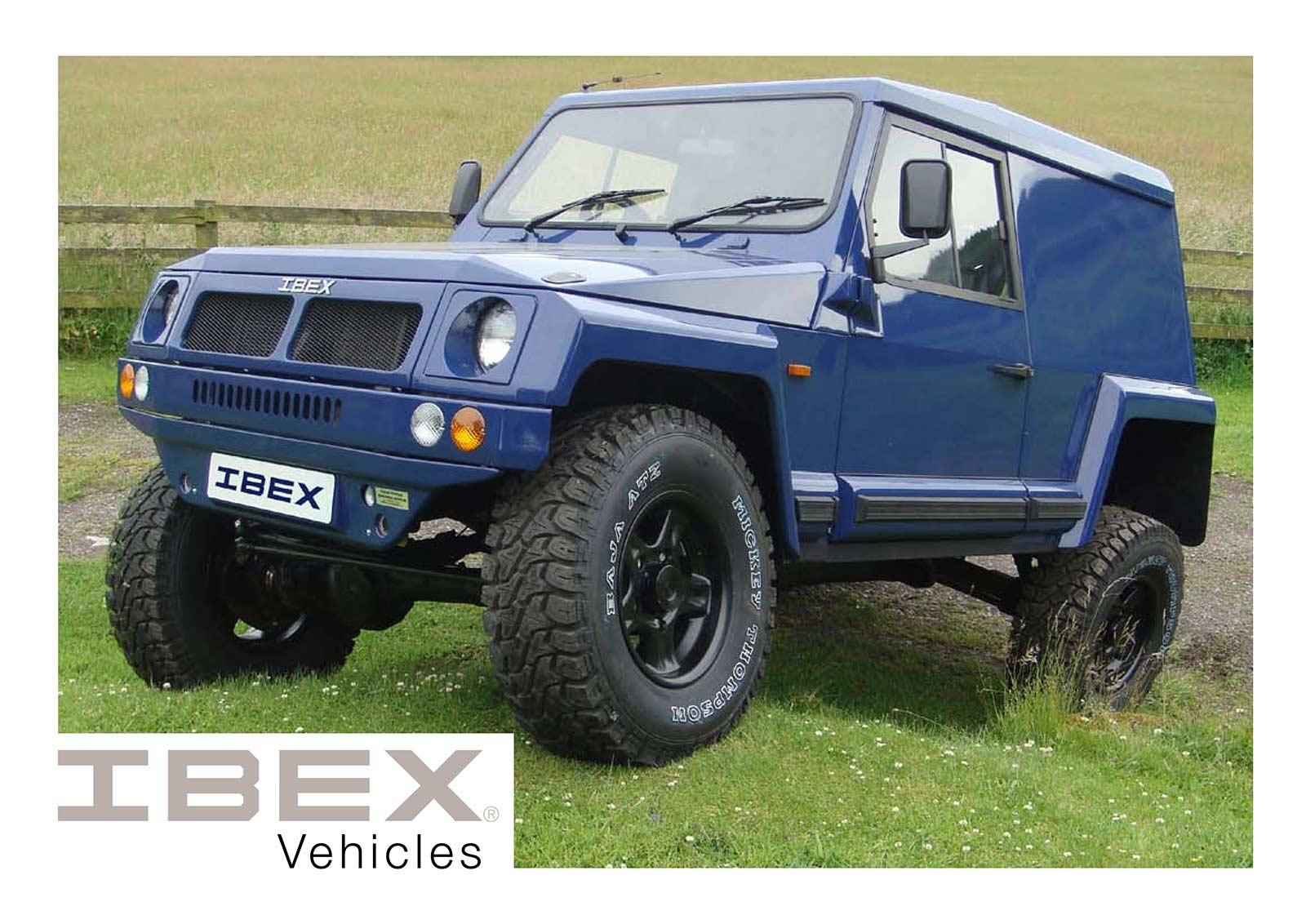 Ibex Vehicles - PDF brochure (2008) - Cartefacts