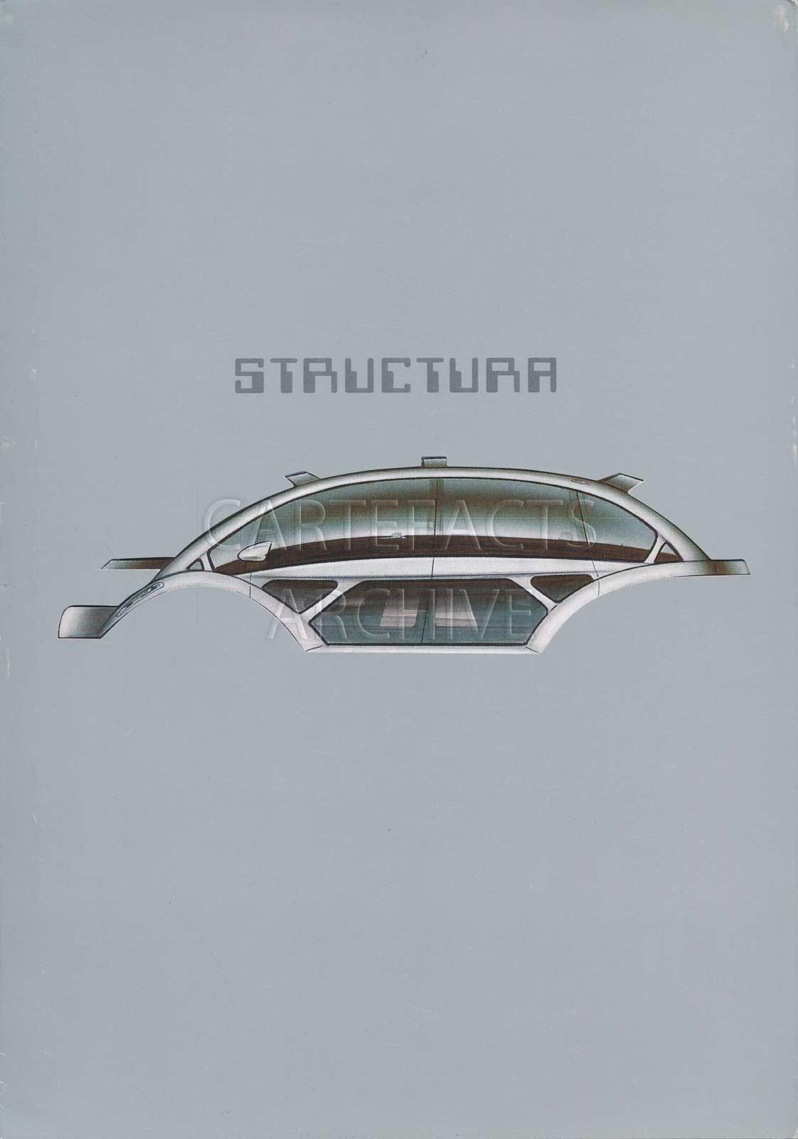Italdesign Structura - brochure #1 (1998) - Cartefacts