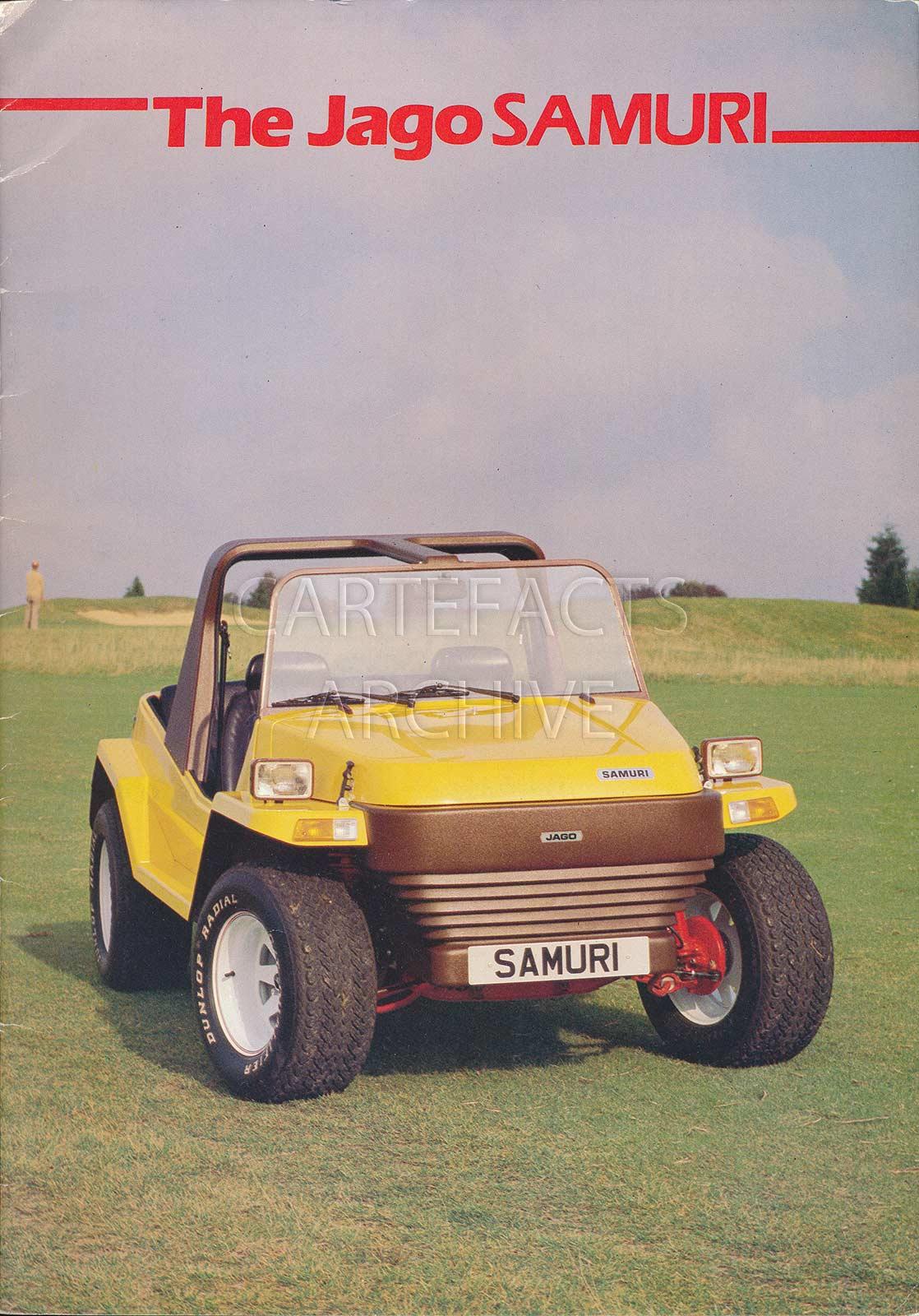 Jago Samuri - brochure (198X) - Cartefacts