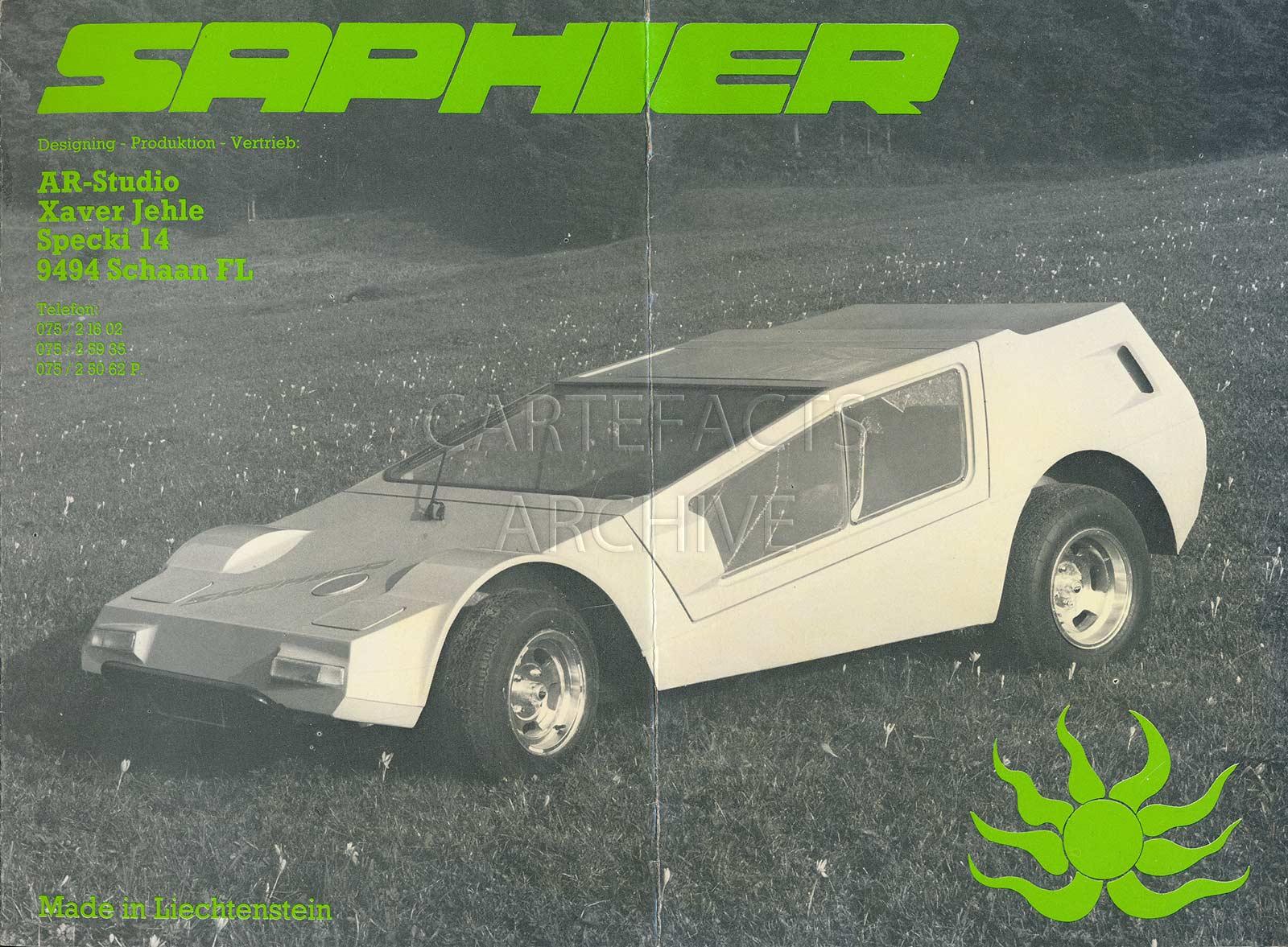 Jehle Saphier - brochure (199X) - Cartefacts