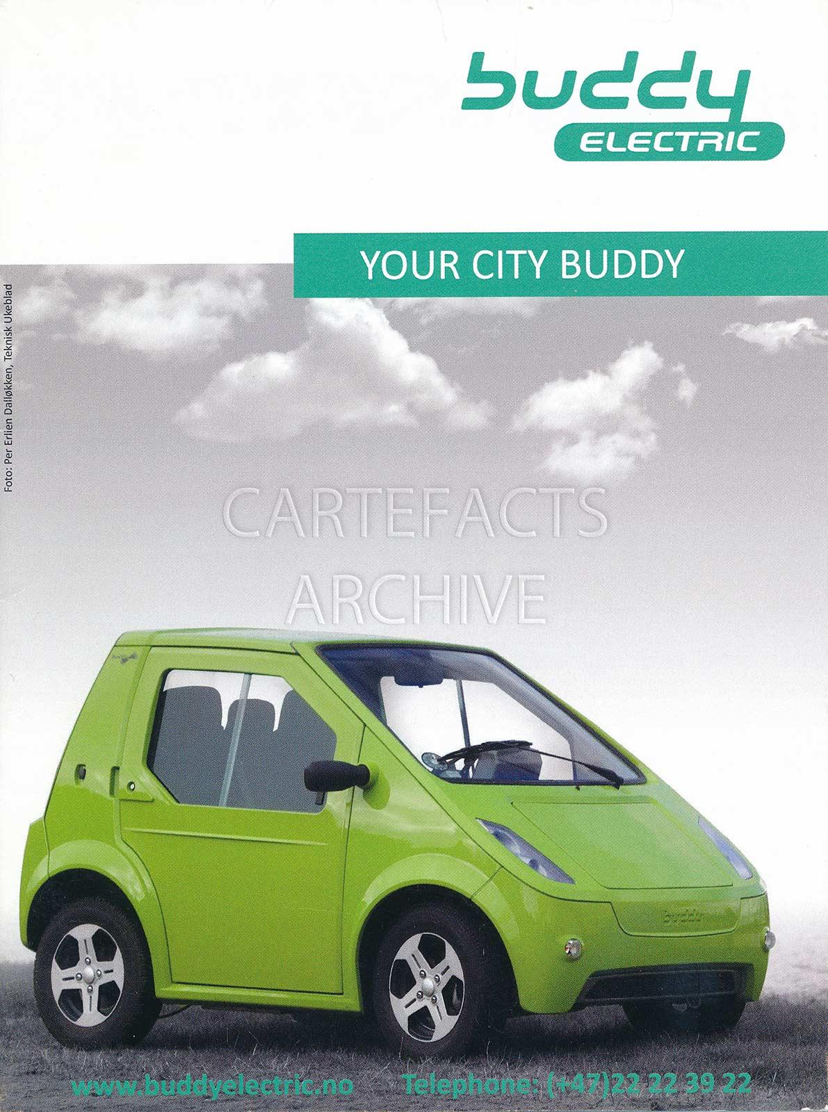 Buddy Electric - brochure (200X) - Cartefacts