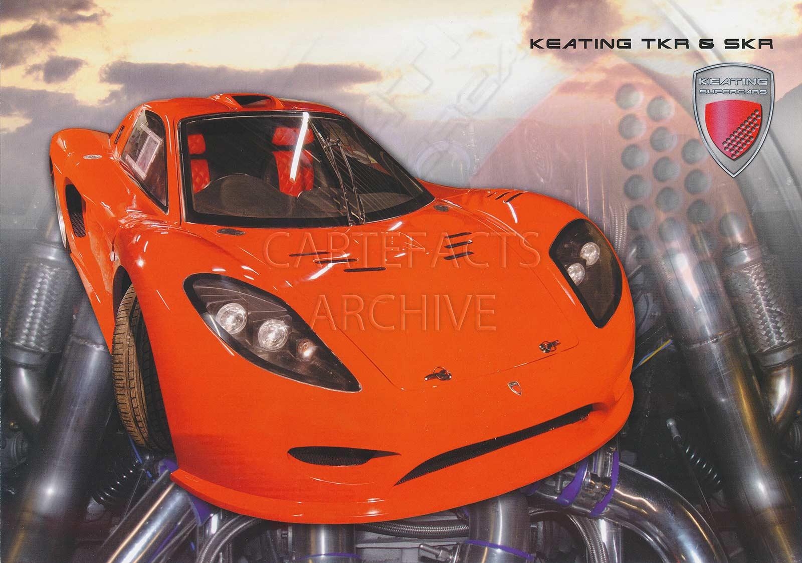 Keating Supercars TKR & SKR - brochure #2 (2008) - Cartefacts