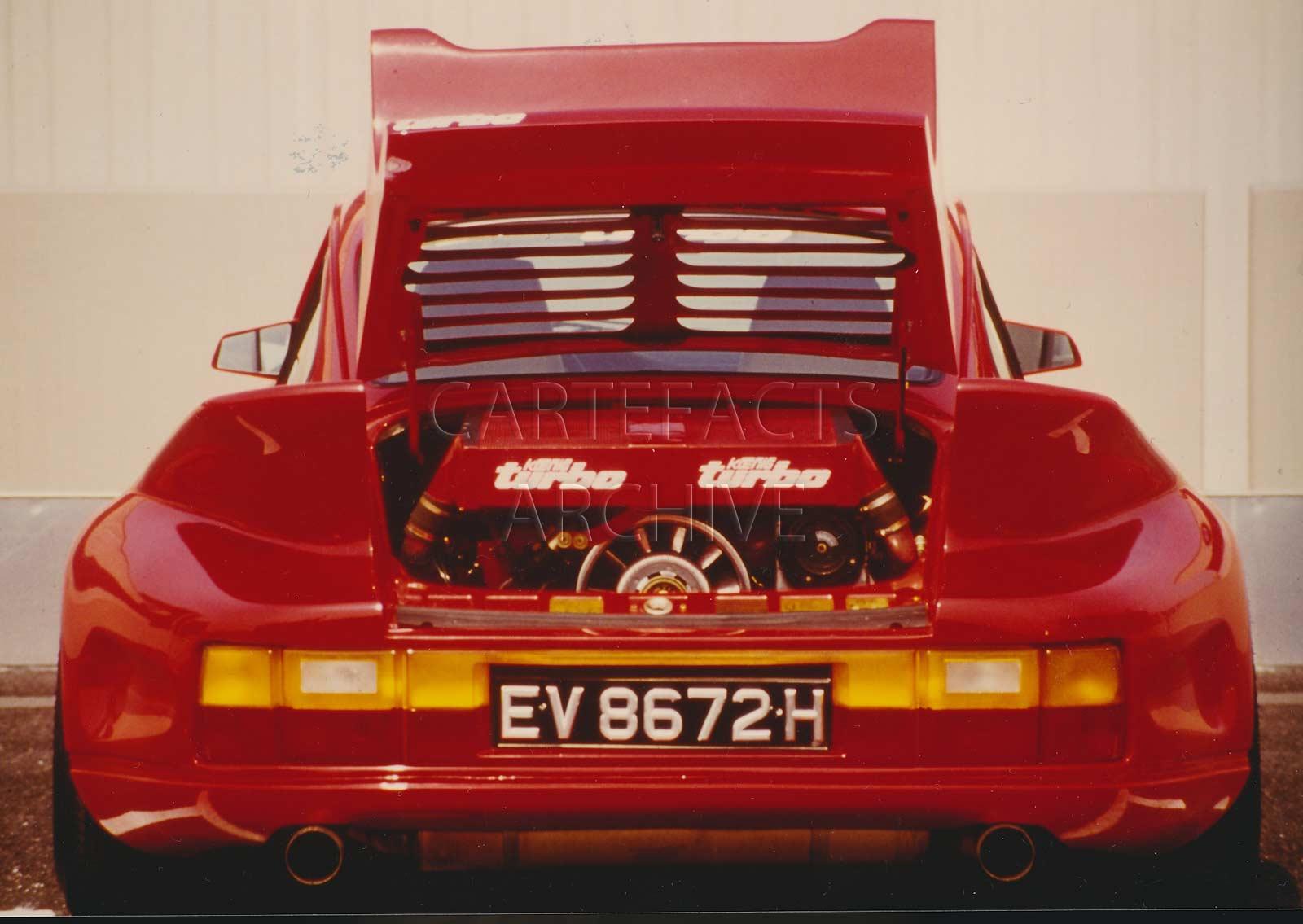 Koenig Specials Porsche 911 Turbo - 2 photographs (1986) - Cartefacts