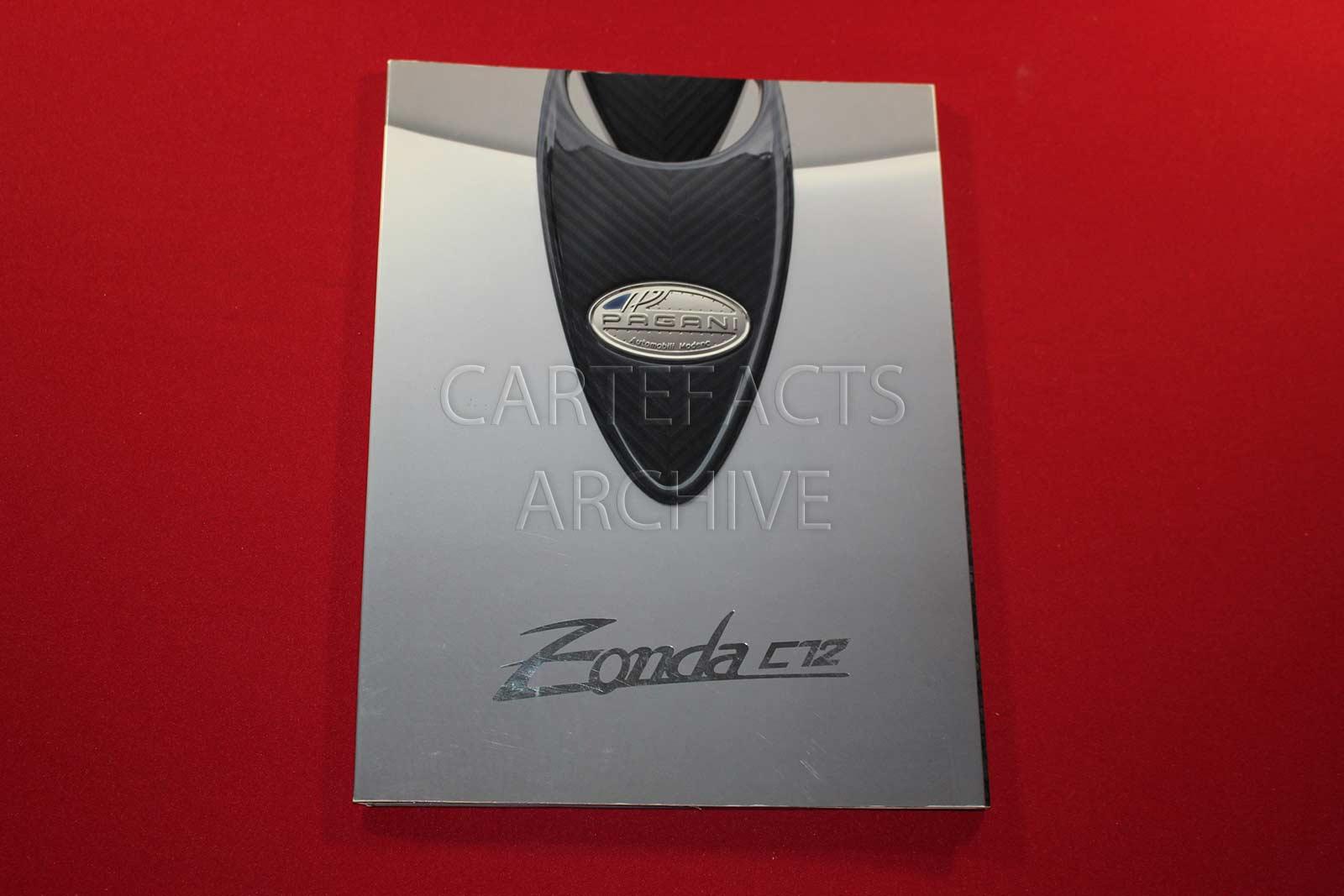 Pagani Zonda C12 - press kit with brochure & slides (1999) - Cartefacts