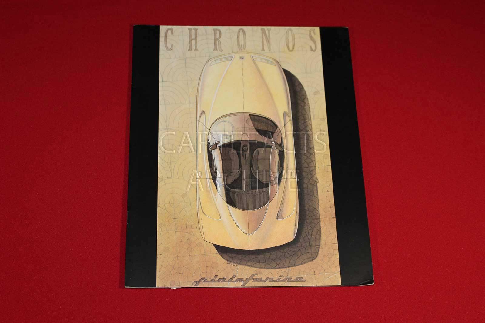 Pininfarina Opel Chronos Concept - brochure / press kit (1991) - Cartefacts