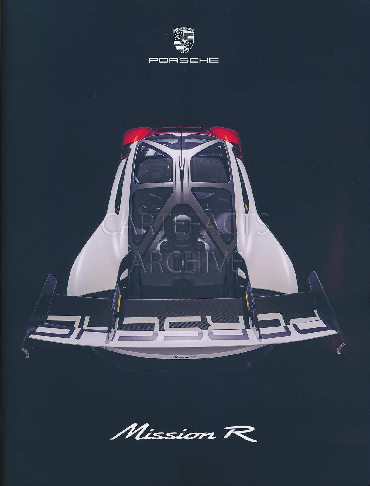 Porsche Mission R Concept - brochure (2021) - Cartefacts