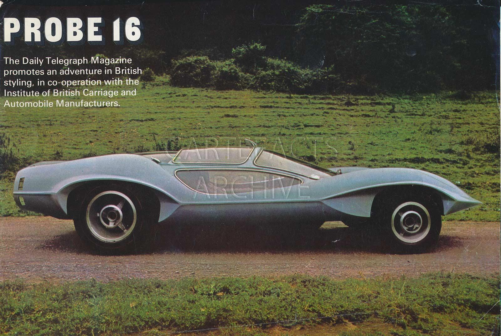 Probe 16 - original brochure (1969) - Cartefacts