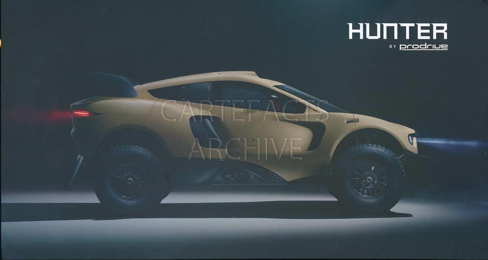 Prodrive Hunter - information card (2022) - Cartefacts