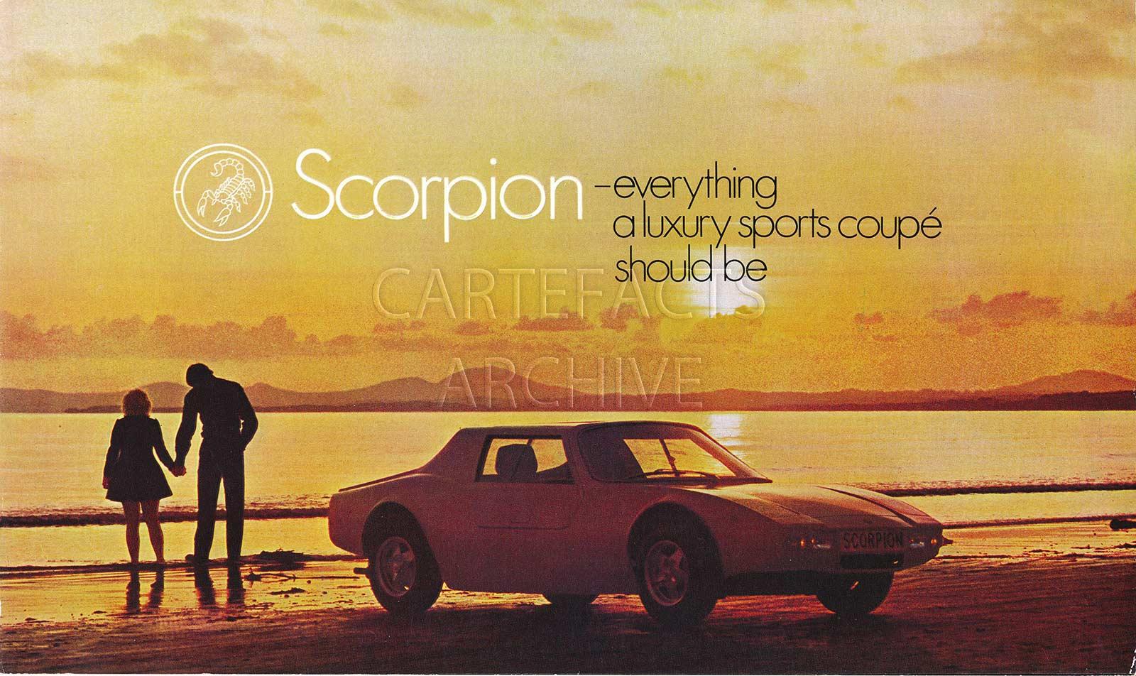 Scorpion by Innes Lee Motor - brochure #2 (1973) - Cartefacts