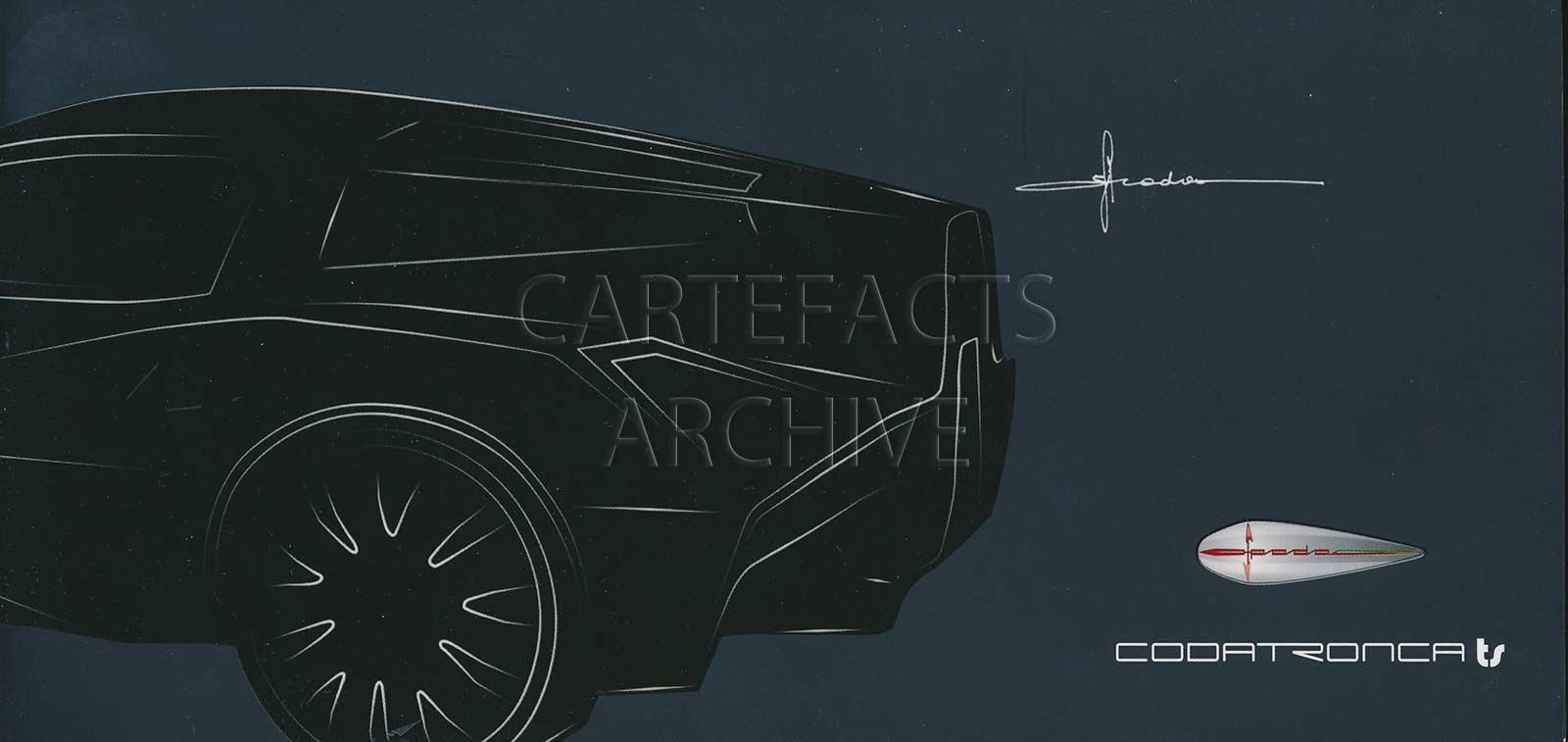 Spada Codatronca TS - brochure (2008) - Cartefacts