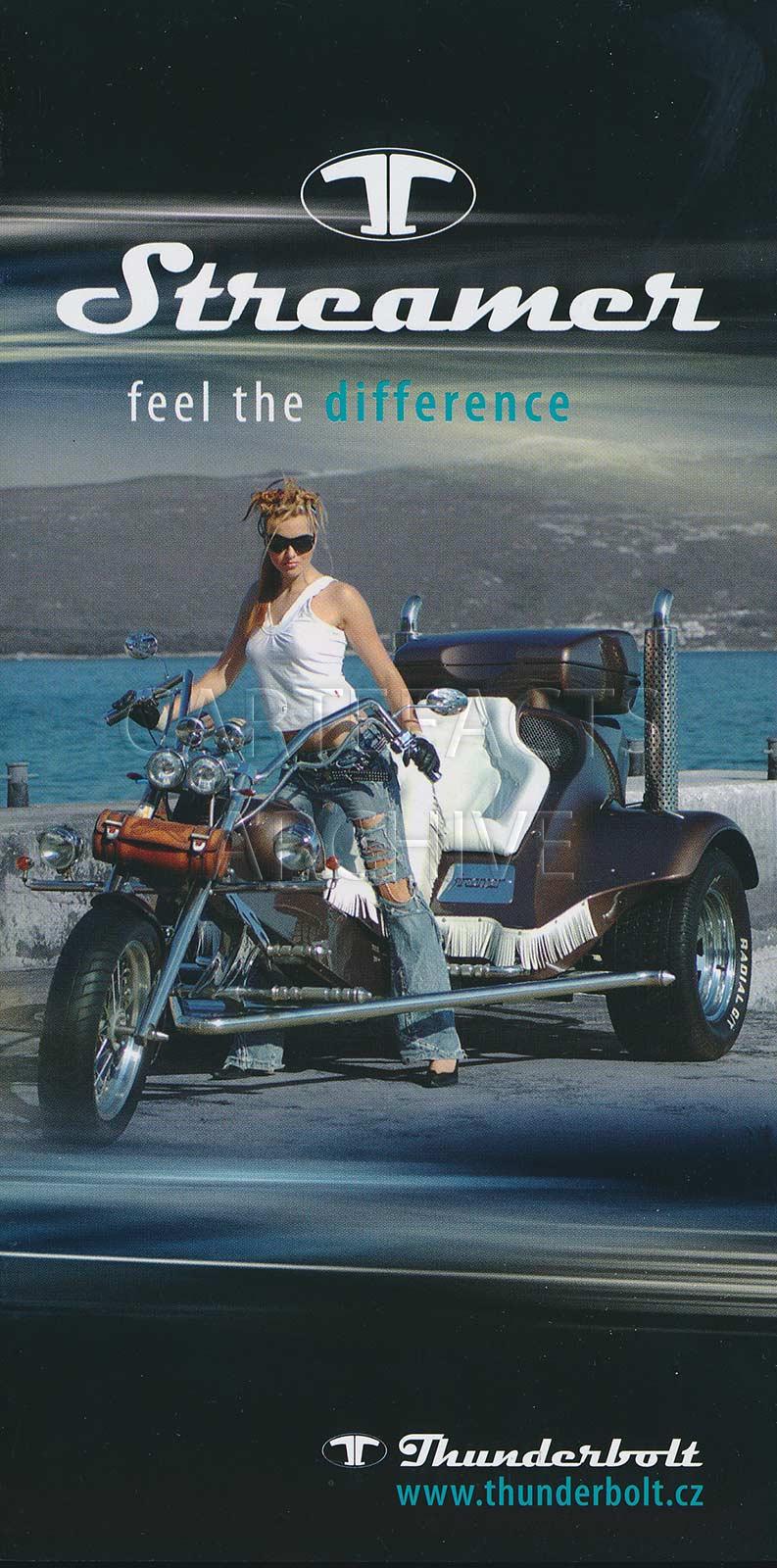 Thunderbolt Streamer trike - leaflet (2011) - Cartefacts