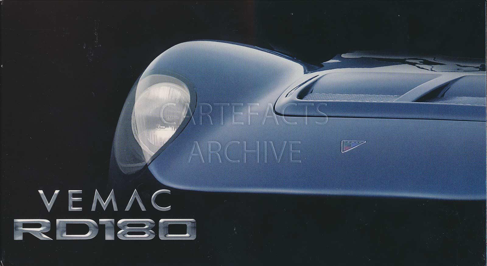 Vemac RD180 - VHS tape (1999) - Cartefacts