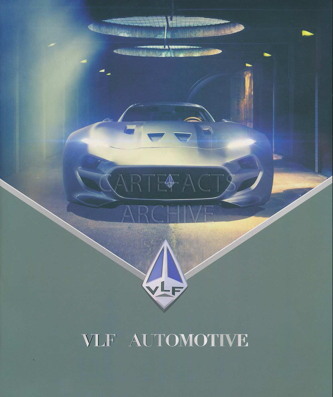 VLF Automotive brochure - with Force 1 & Destino (2017) - Cartefacts