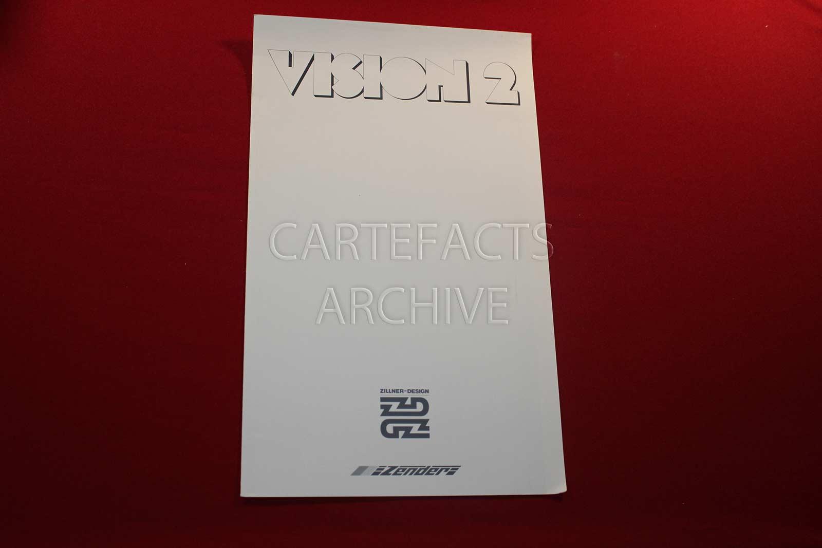 Zender Vision 2 Concept - brochure (1985) - Cartefacts