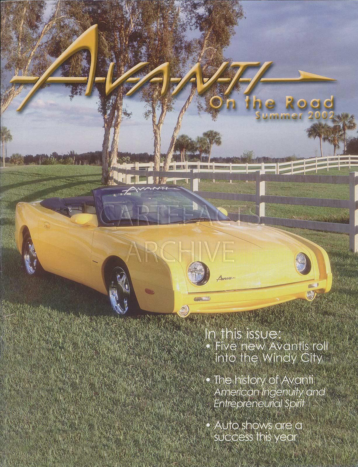 Avanti - official magazine (2002) - Cartefacts
