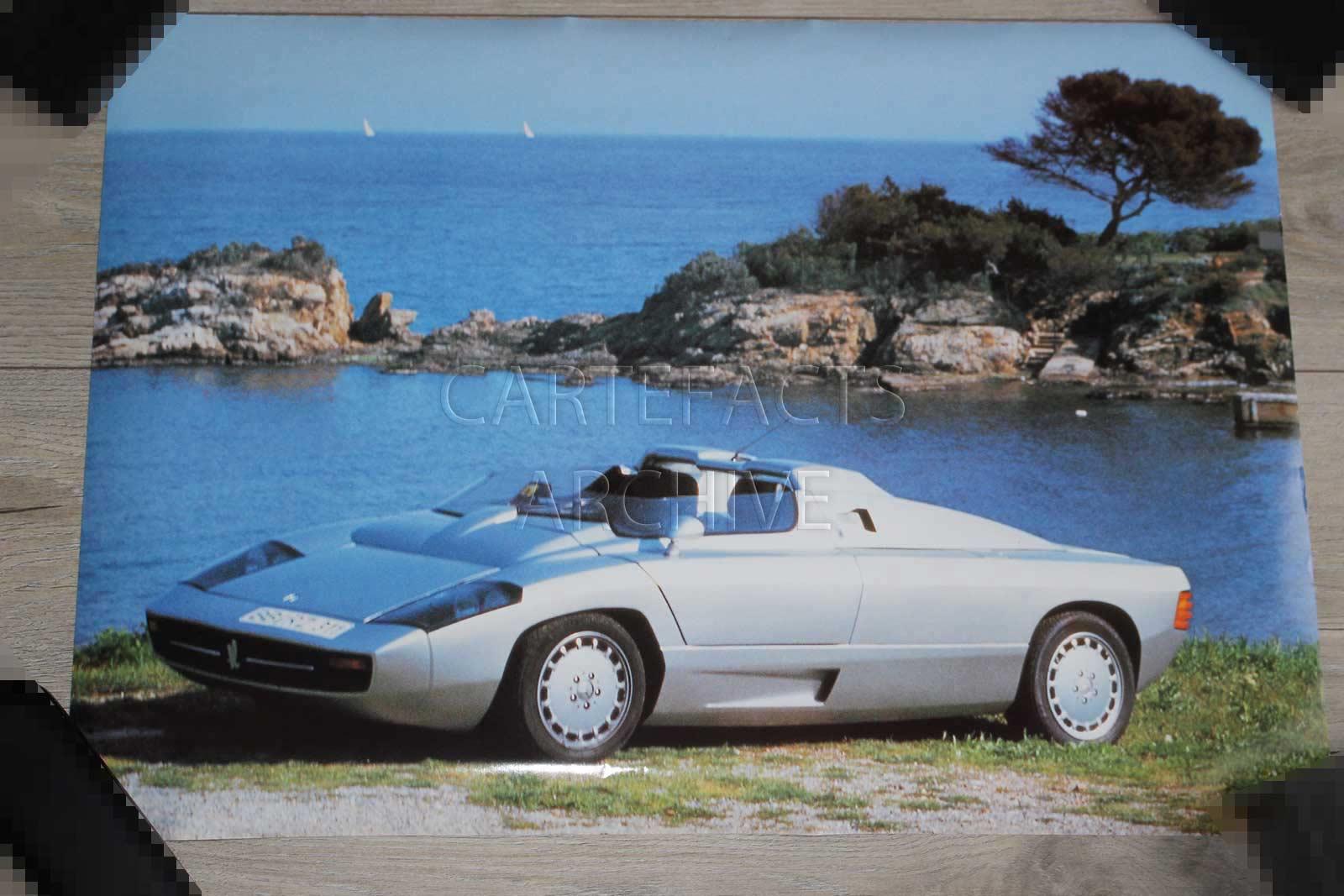 Isdera Spyder 036i - poster (198X) - Cartefacts